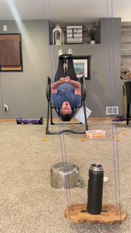 Upside down ping pong trick shot actually works