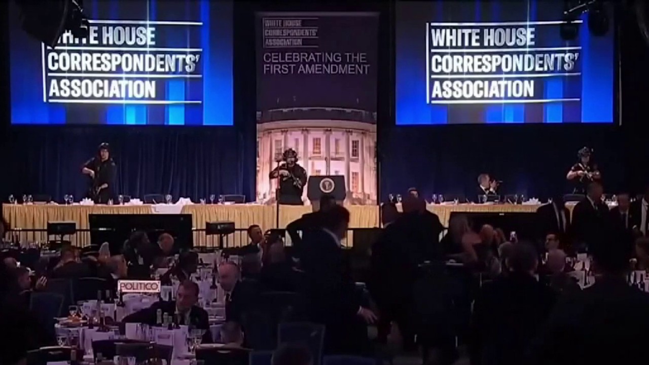 Shots fired at White House Correspondents' Dinner