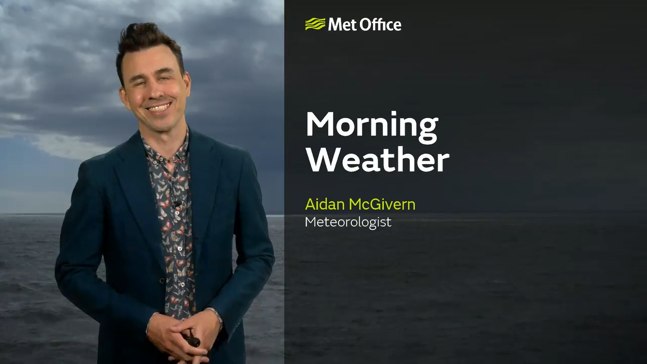 Met Office Tuesday morning weather forecast 28/04/2026