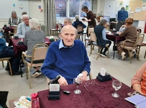 Happy as Harry: Kenilworth Bridge Club player celebrates 103rd birthday