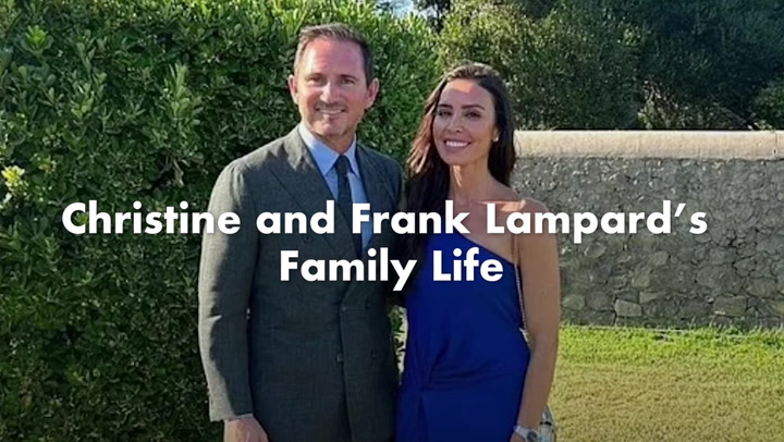 Watch Christine and Frank Lampard's family life