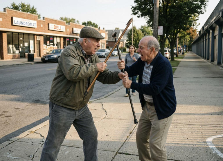 Raising canes: Stockton street fight between seniors escalates into ...