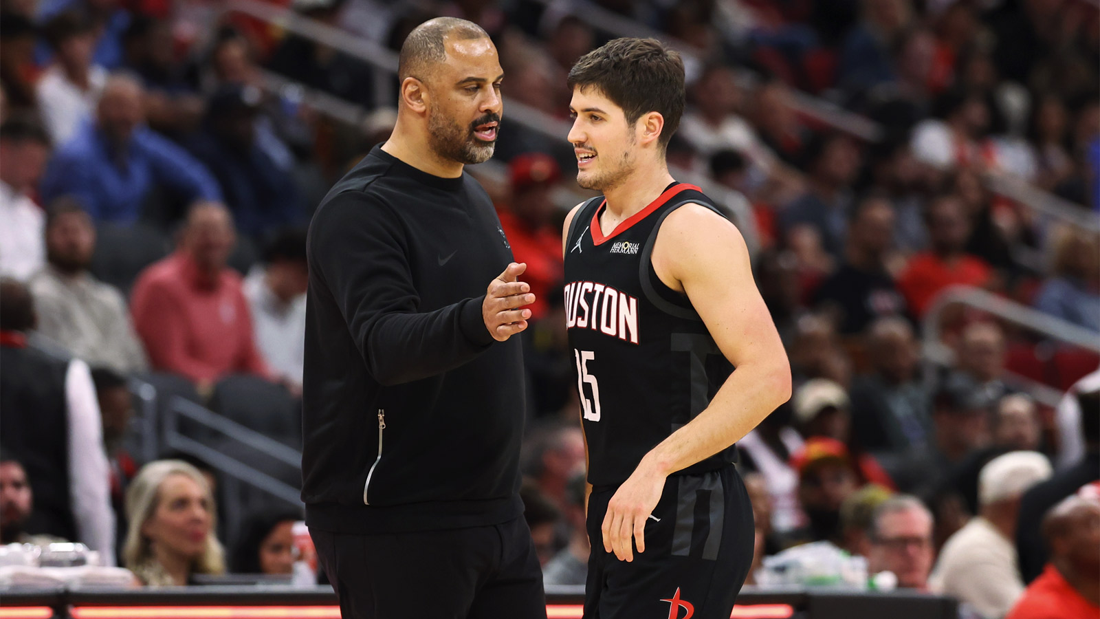 Why Rockets’ Ime Udoka loved Reed Sheppard’s Game 4 fight after ...