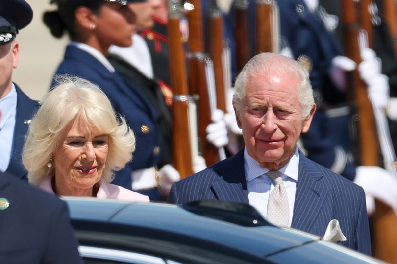 King Charles and Queen Camilla arrive in US with convoy of 29 vehicles ...