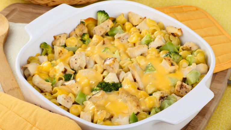 I helped my friend prep her secret casserole and then shared the recipe ...