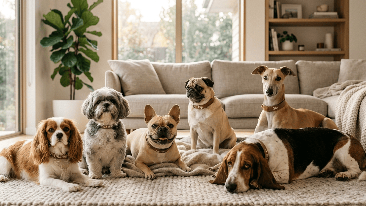 9 easy-to-care-for dog breeds if you're looking for a calm pet at home