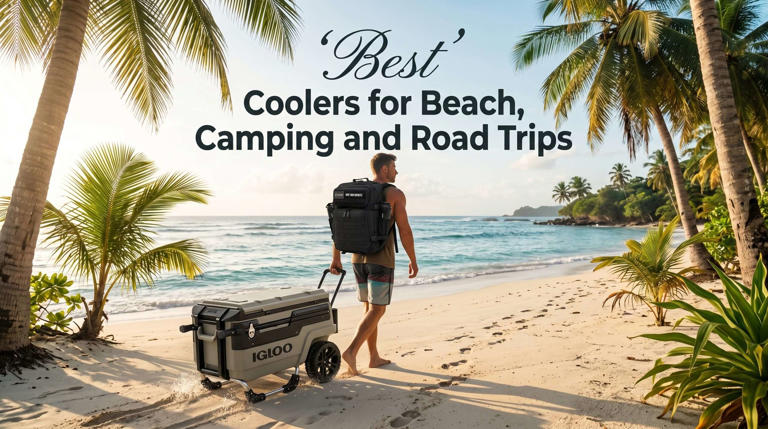 16 best coolers for the beach, camping & road trips