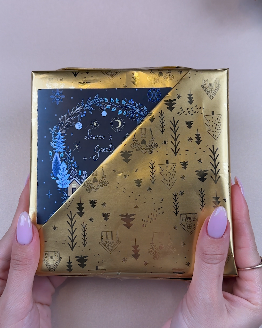 Un libro de cuentos envuelto en la magia de Navidad📚🎁