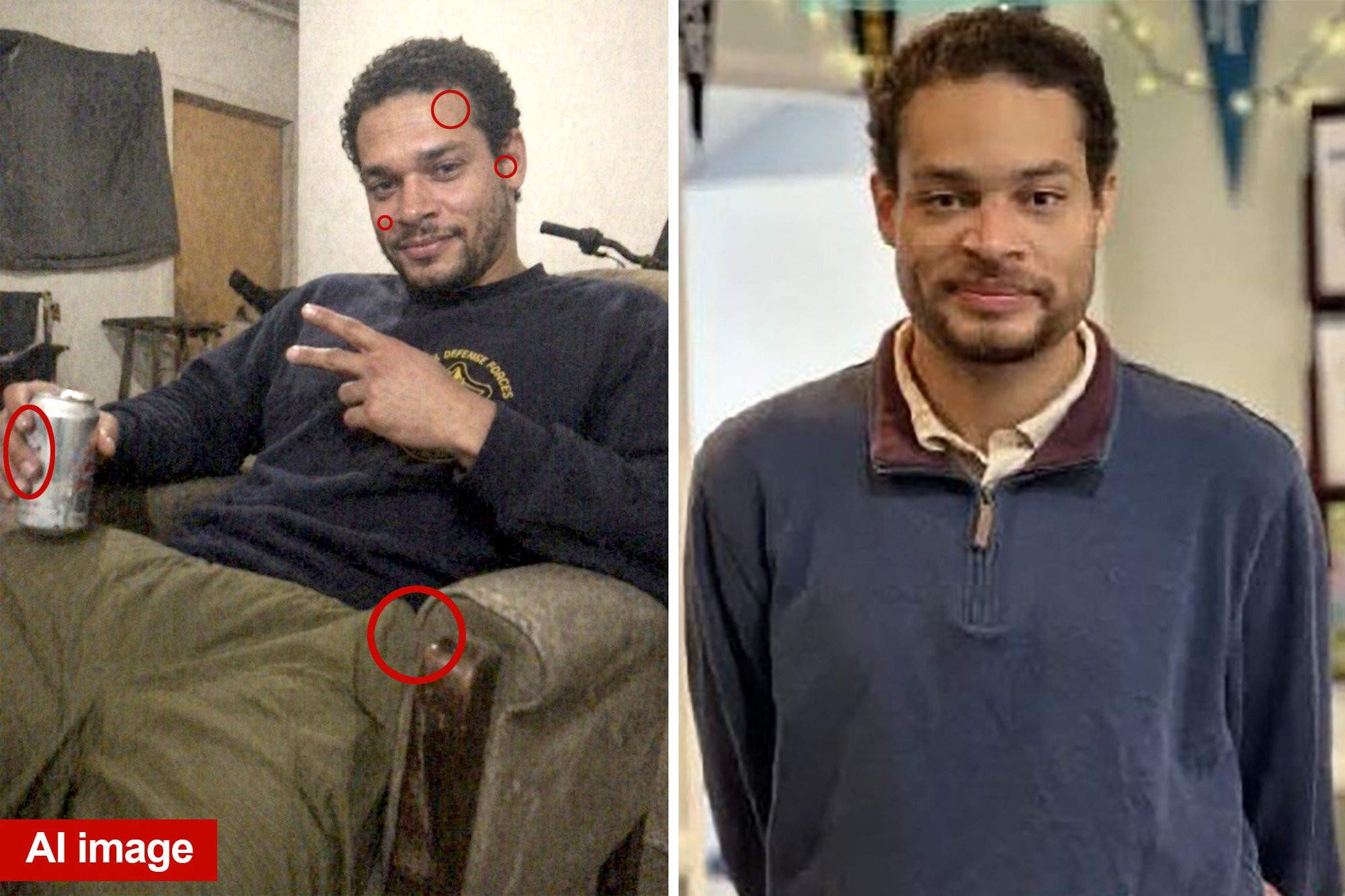 All the clues that pic of WHCD gunman Cole Allen in IDF shirt is AI