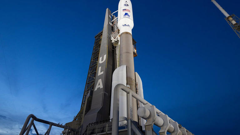 Watch: ULA launches 29 Amazon broadband satellites into space