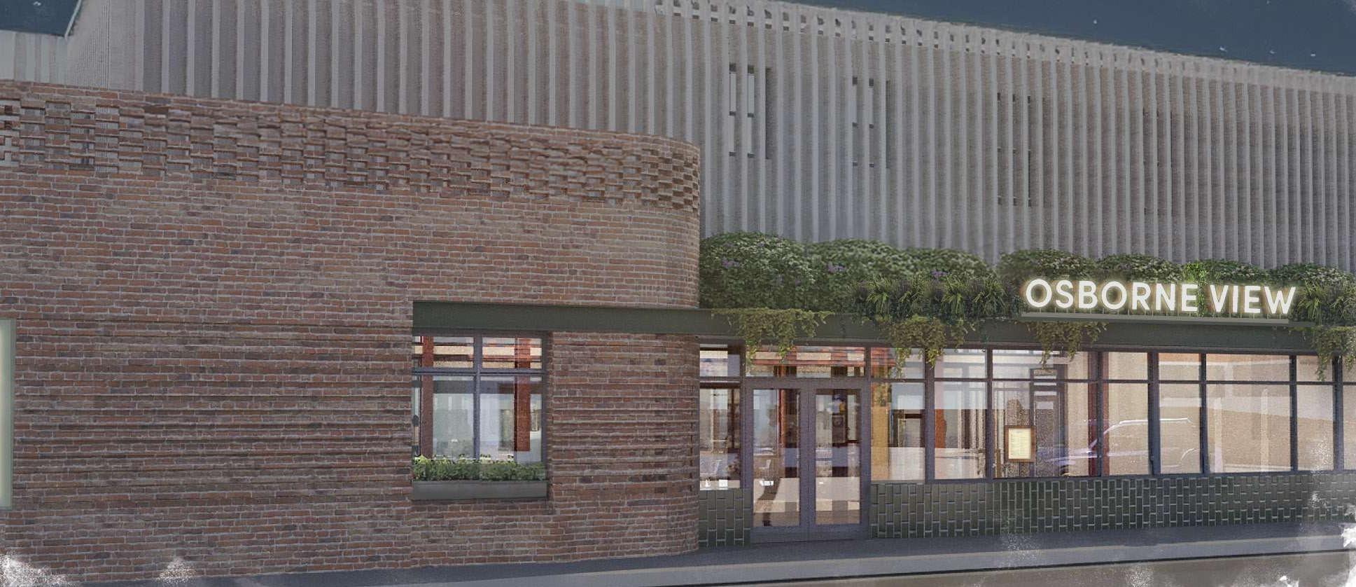 Osborne View: Pub destroyed in fire on track to reopen next year