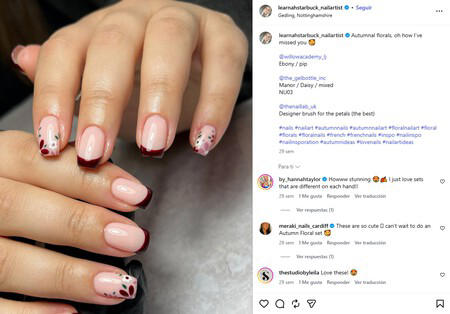Uñas con flores 2026: 10 manicuras elegantes y delicadas para resaltar ...