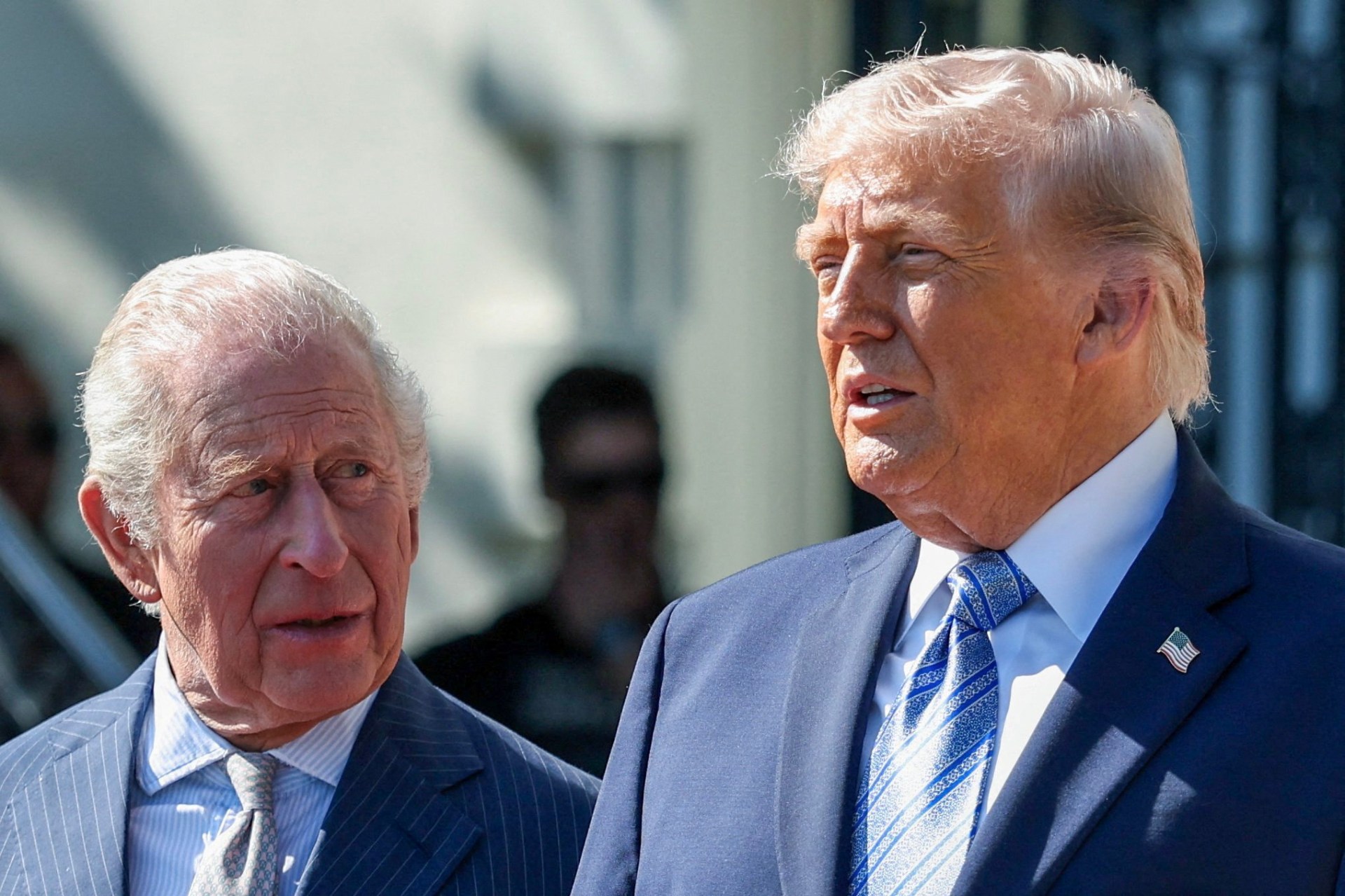 The king meets Trump for tea at the White House amid strain in ‘special ...