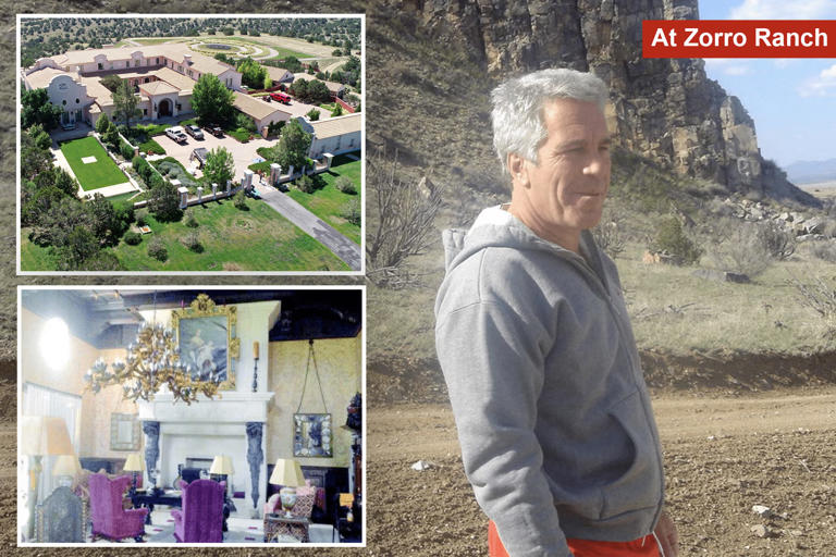 Multiple young men allegedly drugged, raped at Epstein’s Zorro Ranch ...