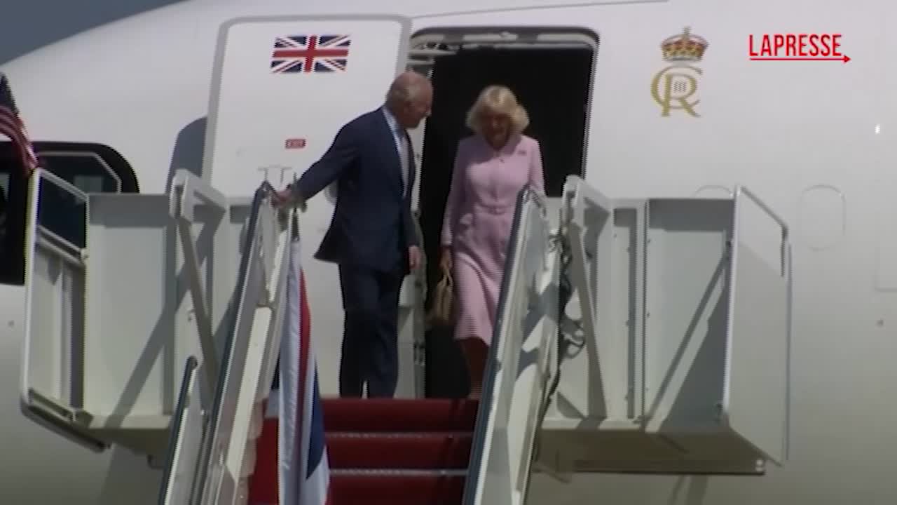Stati Uniti, l’arrivo di re Carlo e la regina Camilla per una visita di ...