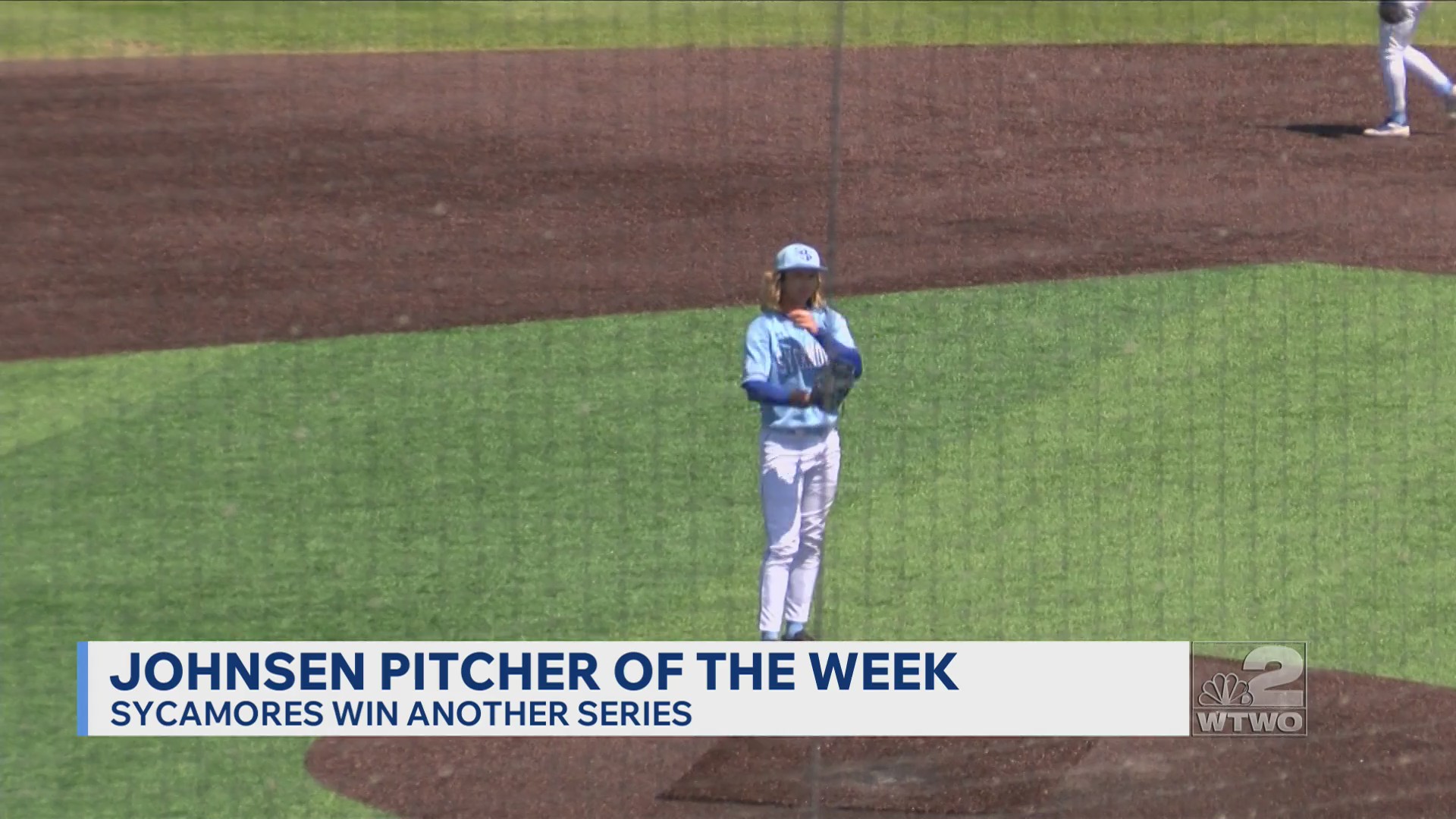 Johnsen named MVC pitcher of the week