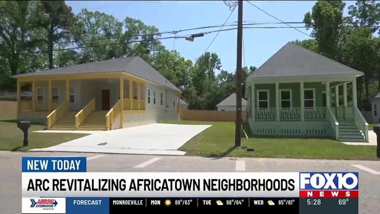 New affordable homes built in Africatown to revitalize historic Mobile ...