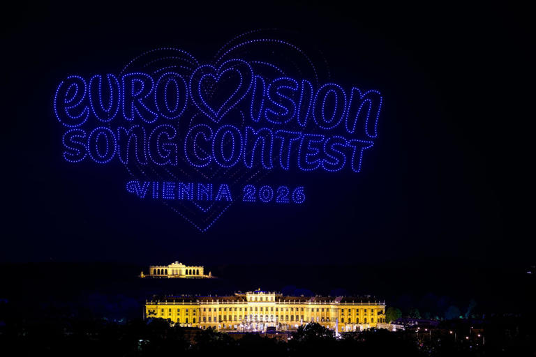 70. Song Contest: Ein Drohnenreigen über Schönbrunn als warm-up