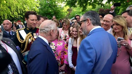 King Charles meets Senator Ted Cruz