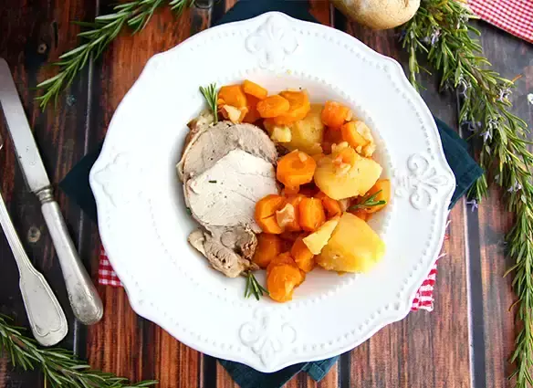 Rôti de porc, recette au Cookeo