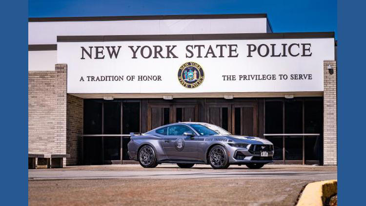 New York State Police acquire new Mustangs for patrol vehicle fleet