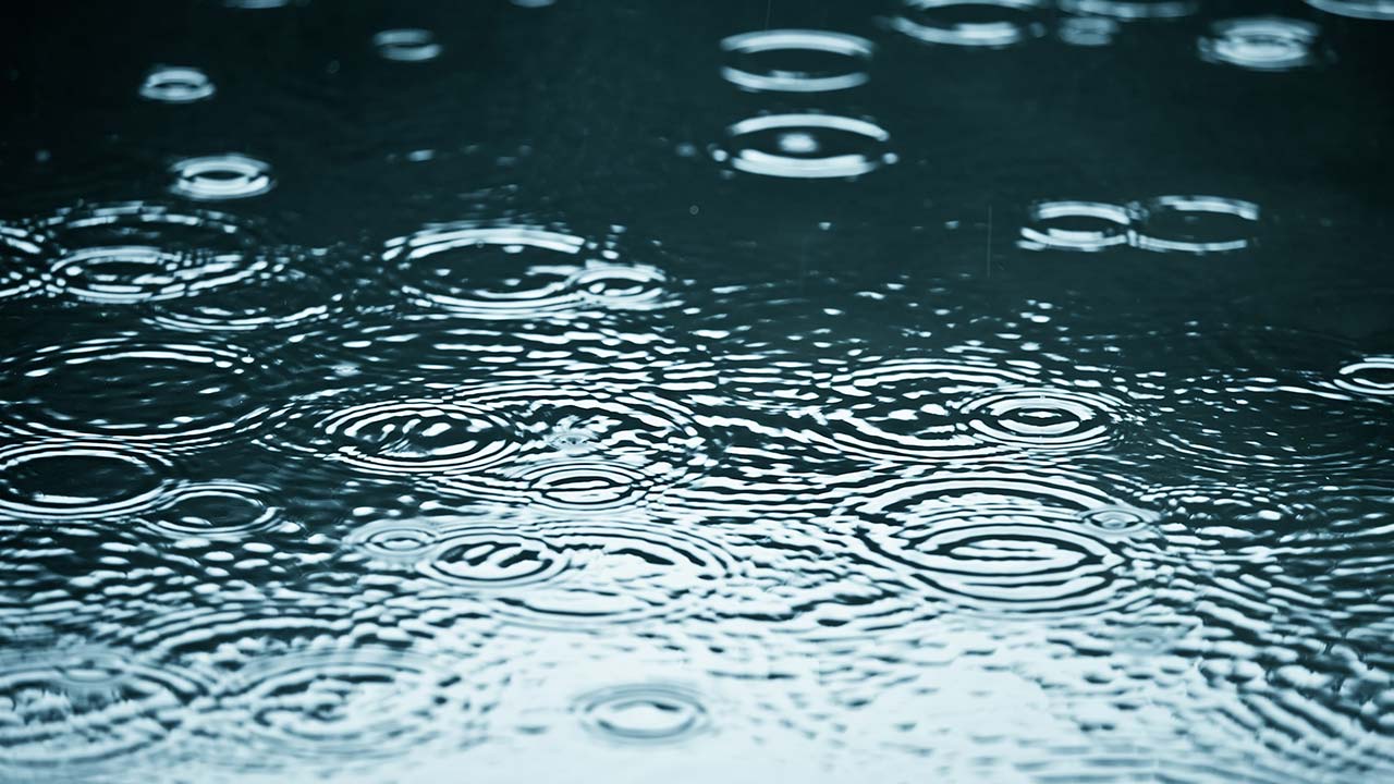 Rain showers into the early morning