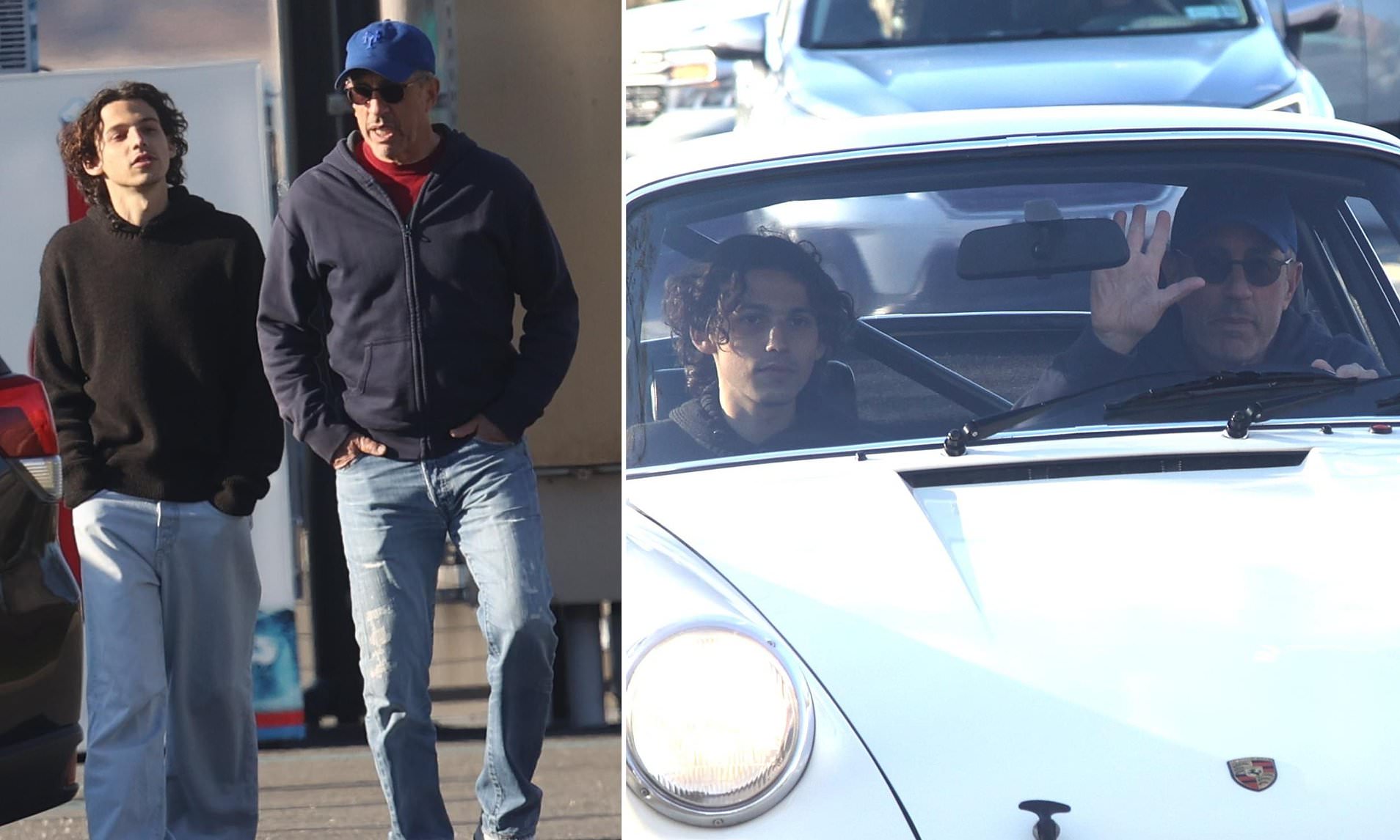Jerry Seinfeld spotted on rare outing with lookalike son Julian, 23, in ...