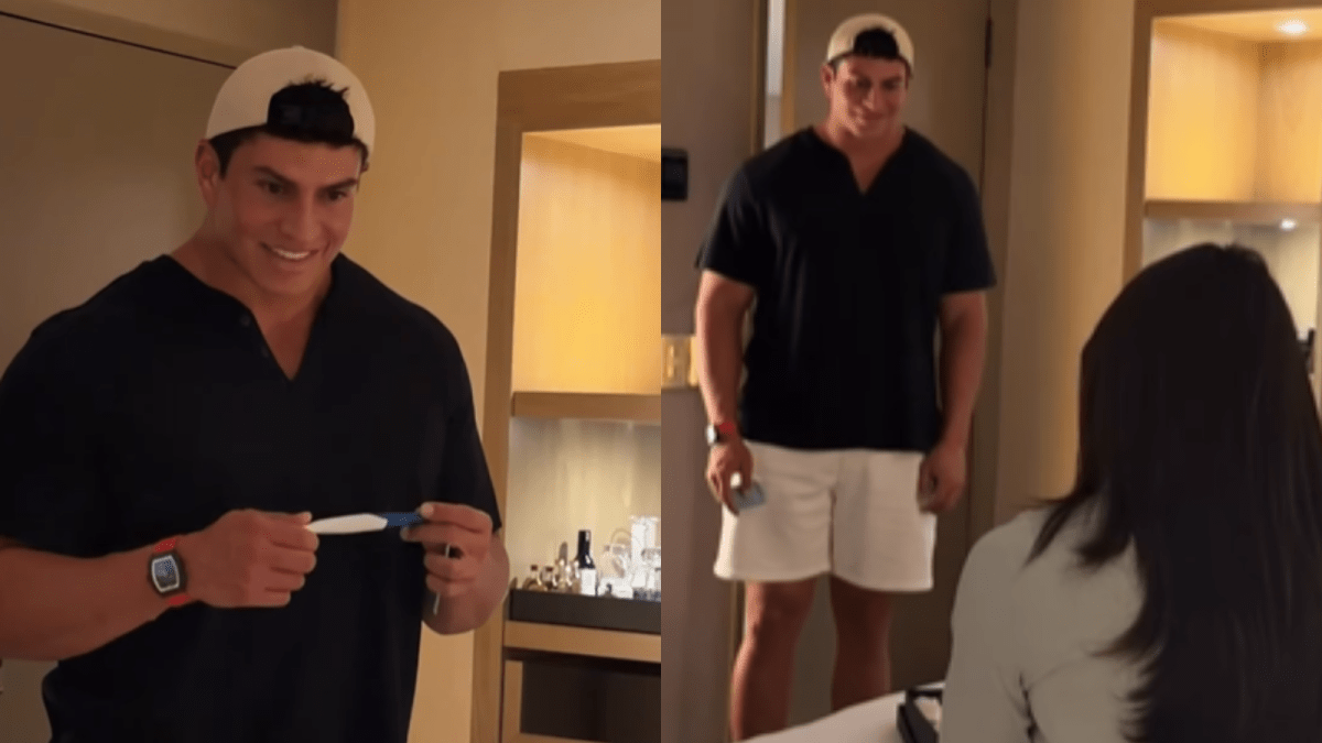 Franciny Ehlke espera 1º filho e mostra reação do marido bilionário; veja