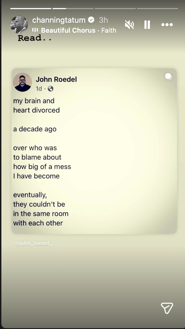 Channing Tatum shares cryptic post after ex-fiancée Zoë Kravitz gets ...