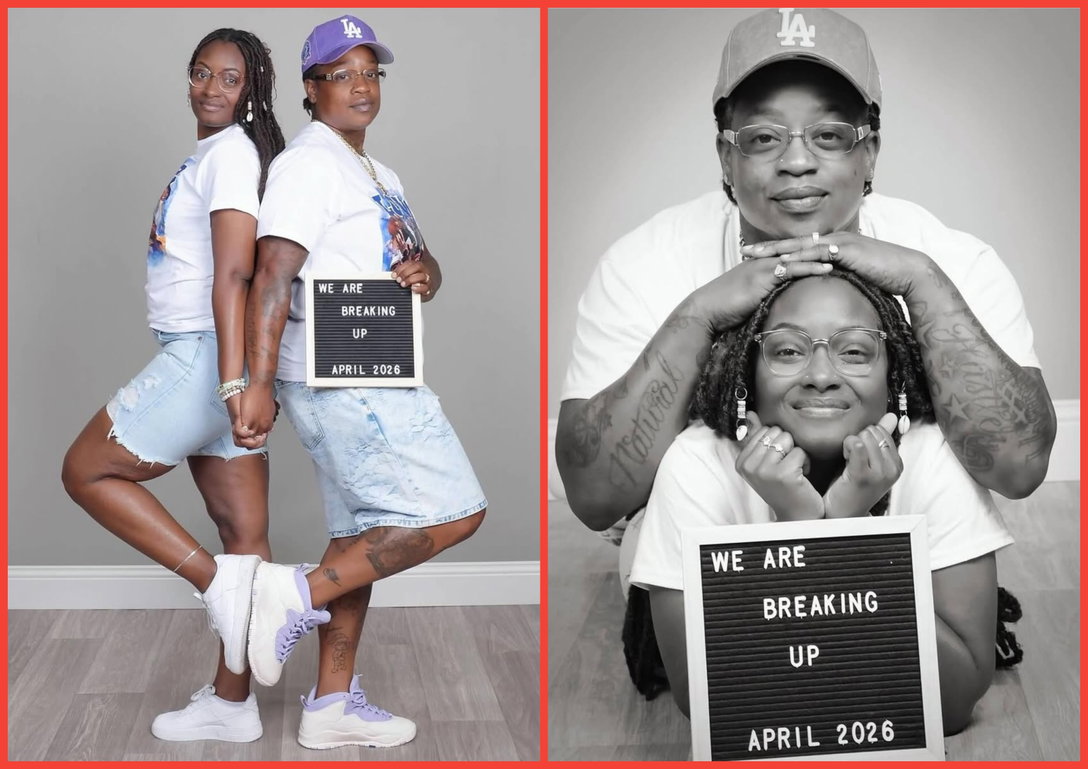 A queer couple’s “We are breaking up” photoshoot goes viral