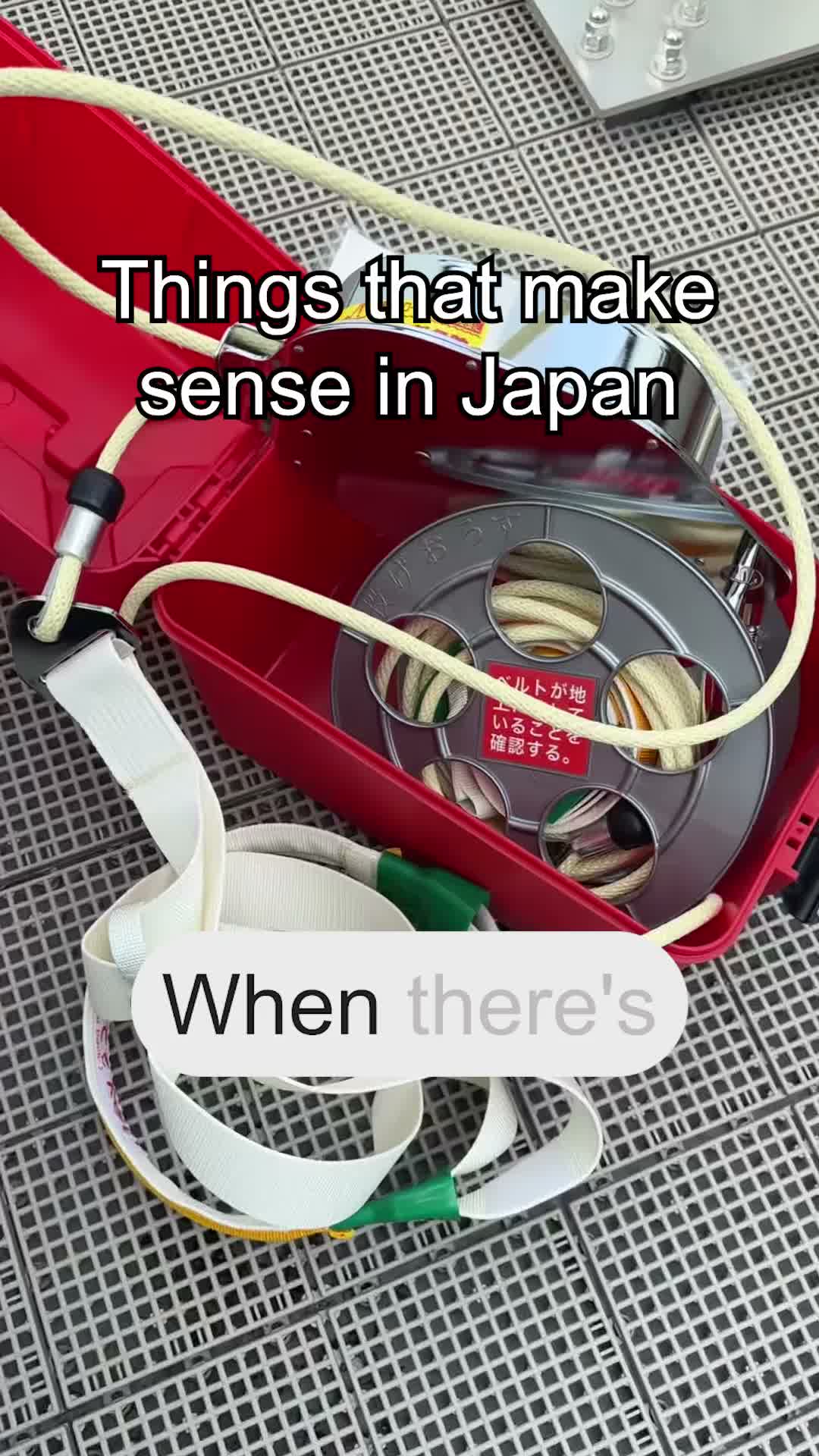 Things that make sense in Japan