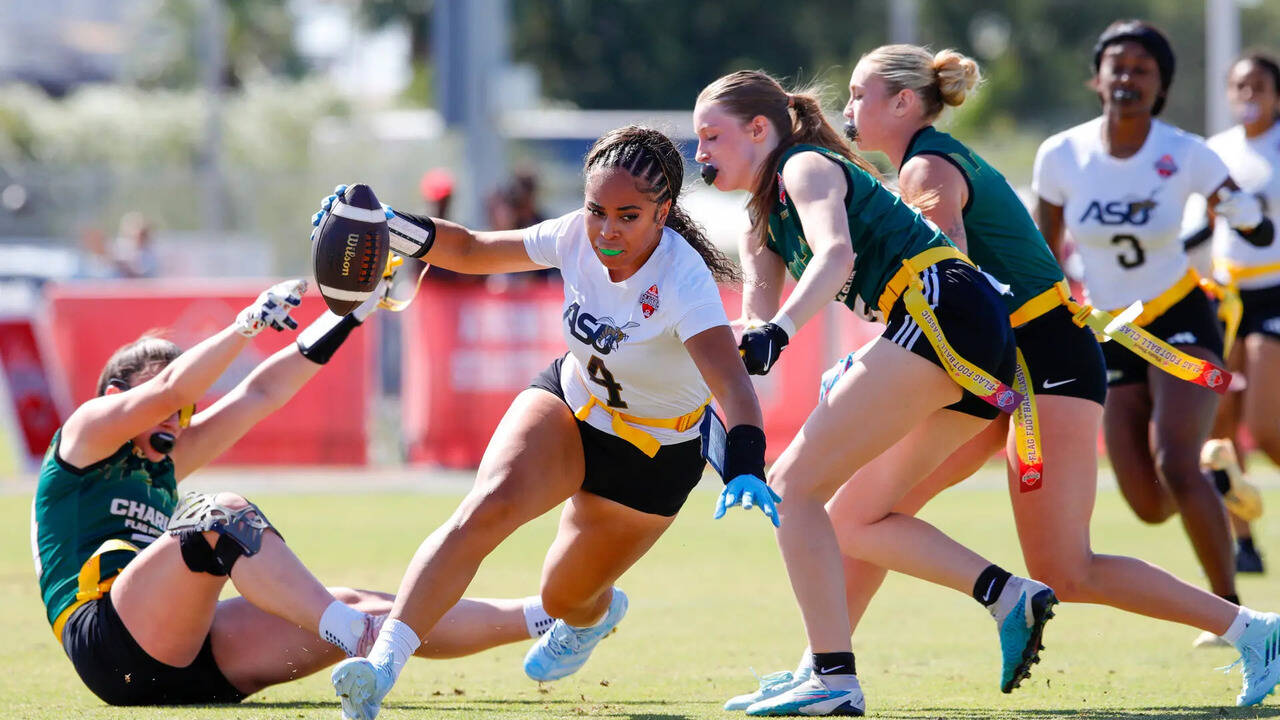 Fiesta Bowl women's flag football tournament highlights growth of the sport