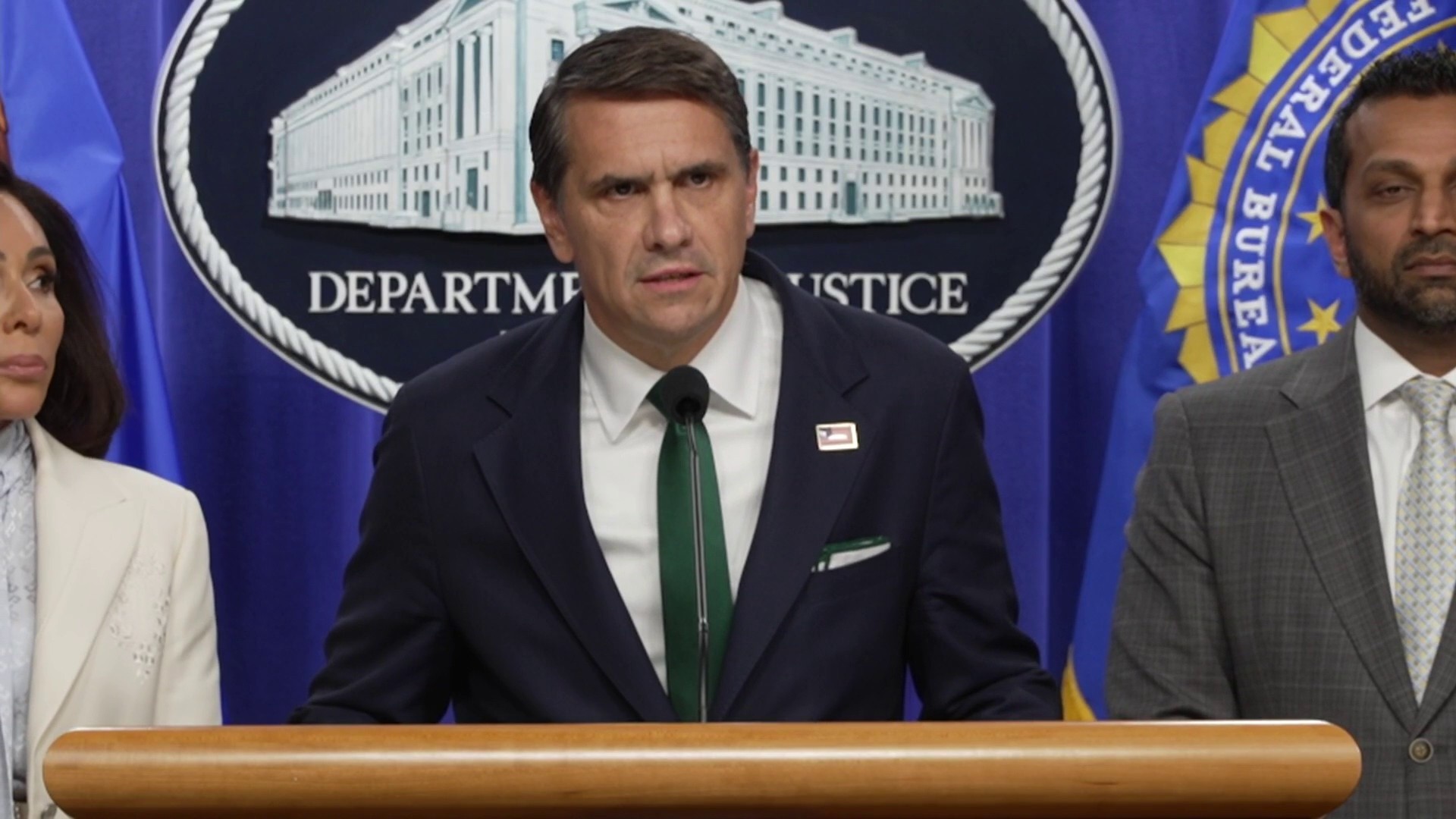 Blanche gives timeline of suspect's movements ahead of correspondents ...