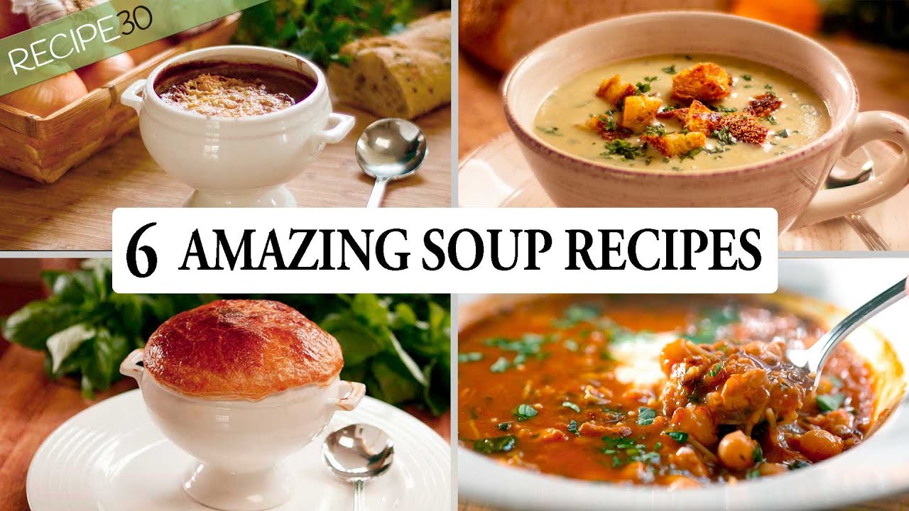6 soul-warming soup recipes