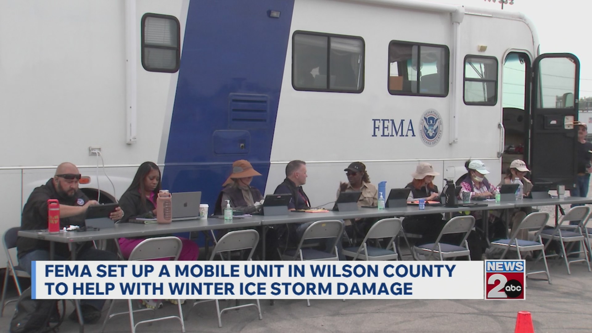 FEMA sets up mobile unit in Wilson County for those affected by winter ...