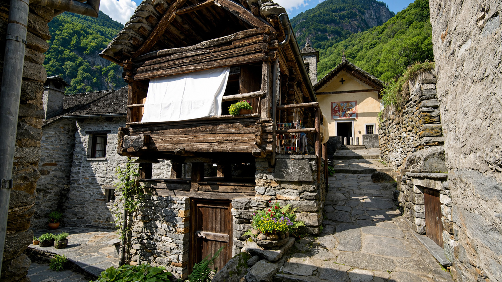 Foroglio reveals fairy tale beauty in Ticino Switzerland (4K)