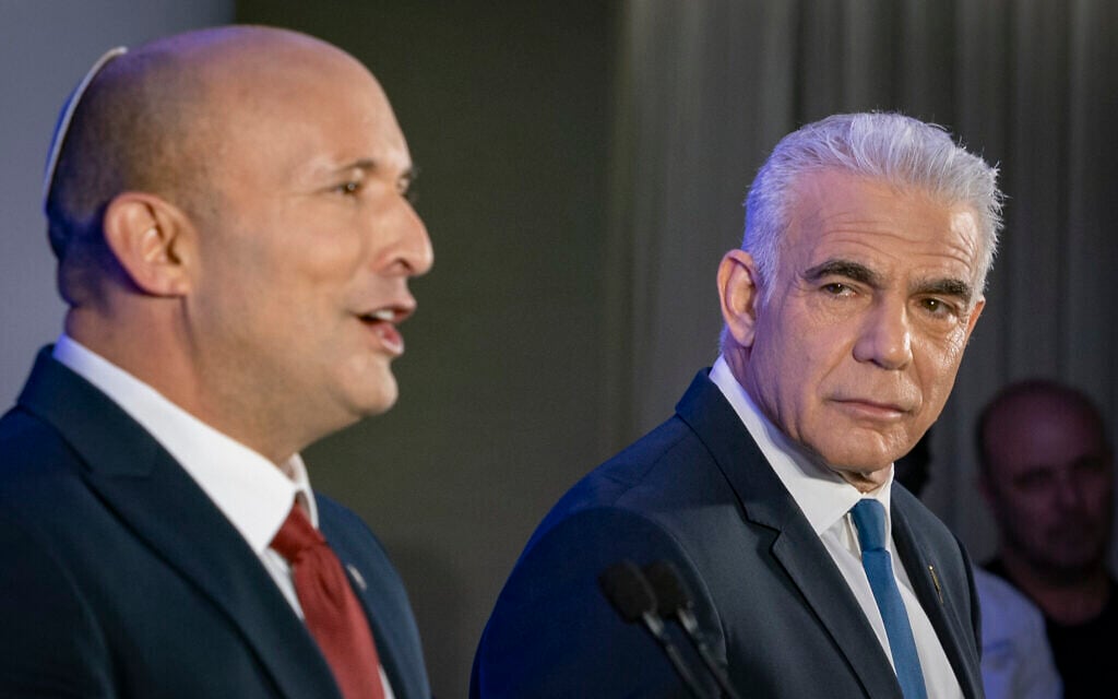 Bennett, Lapid say no compromise with Haredim on draft, education ...