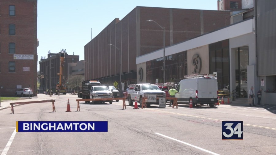Portion of Water Street closed as Boscov’s renovation begins