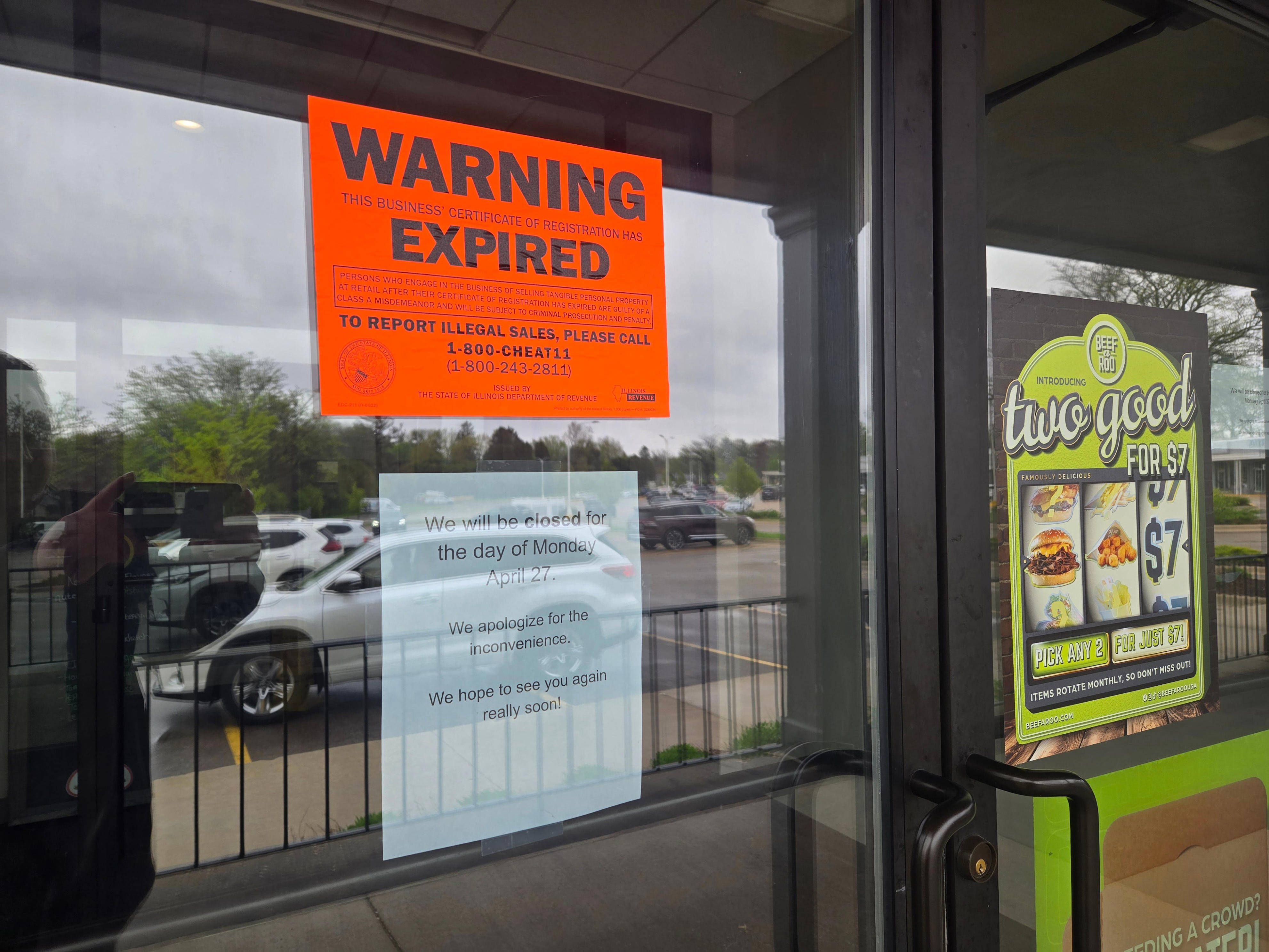 Rockford Beef-A-Roo locations close doors amid fundraising complaints