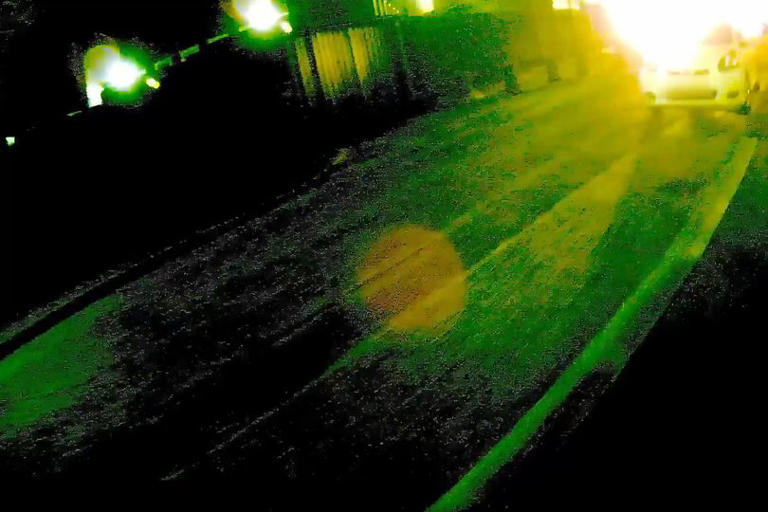 Footage released of moment car bomb explodes at Dunmurry police station