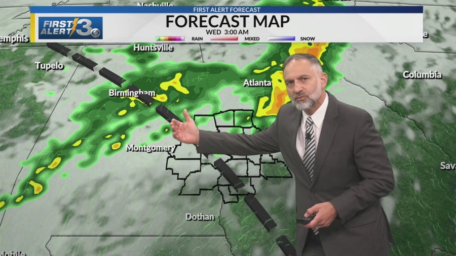 Rain chances this week — limited impact, but watching a few storm risks