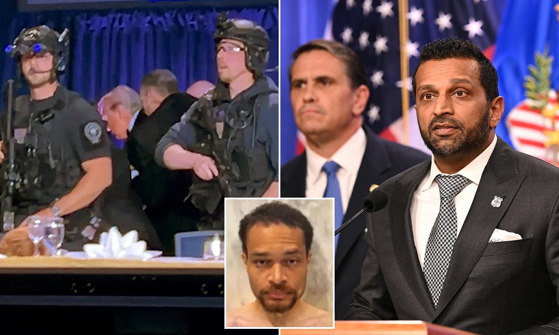 Secret Service fired five shots at Trump alleged assassin - and may ...