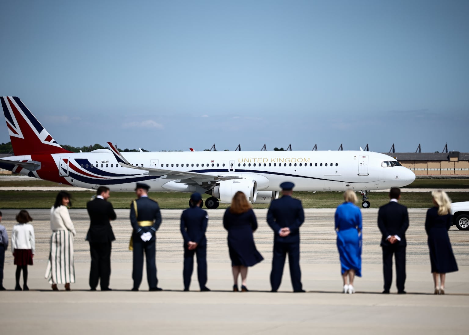 Camilla wears symbol of unity as King and Queen arrive for US state visit