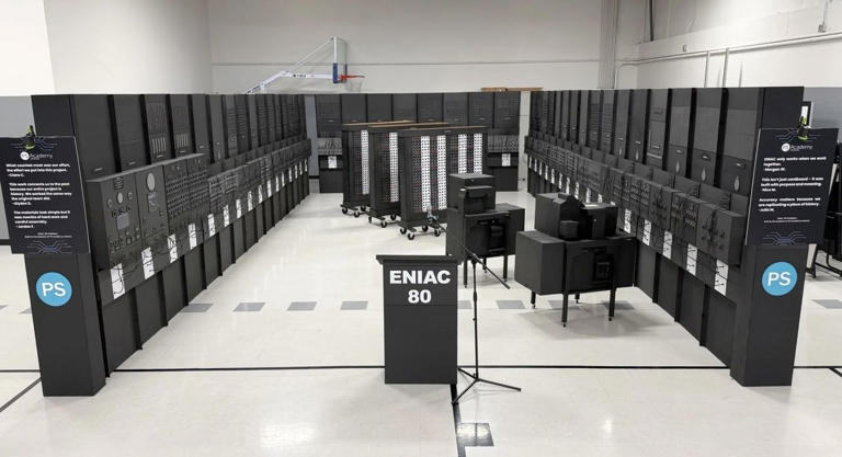 Teacher who built giant cardboard ENIAC eyes NASA Artemis mission for ...