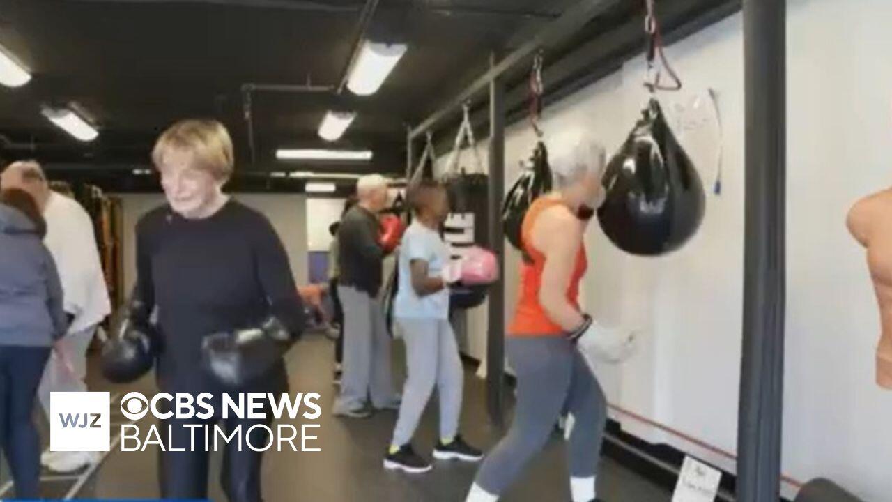 Maryland boxing class helps improve quality of life for people with ...