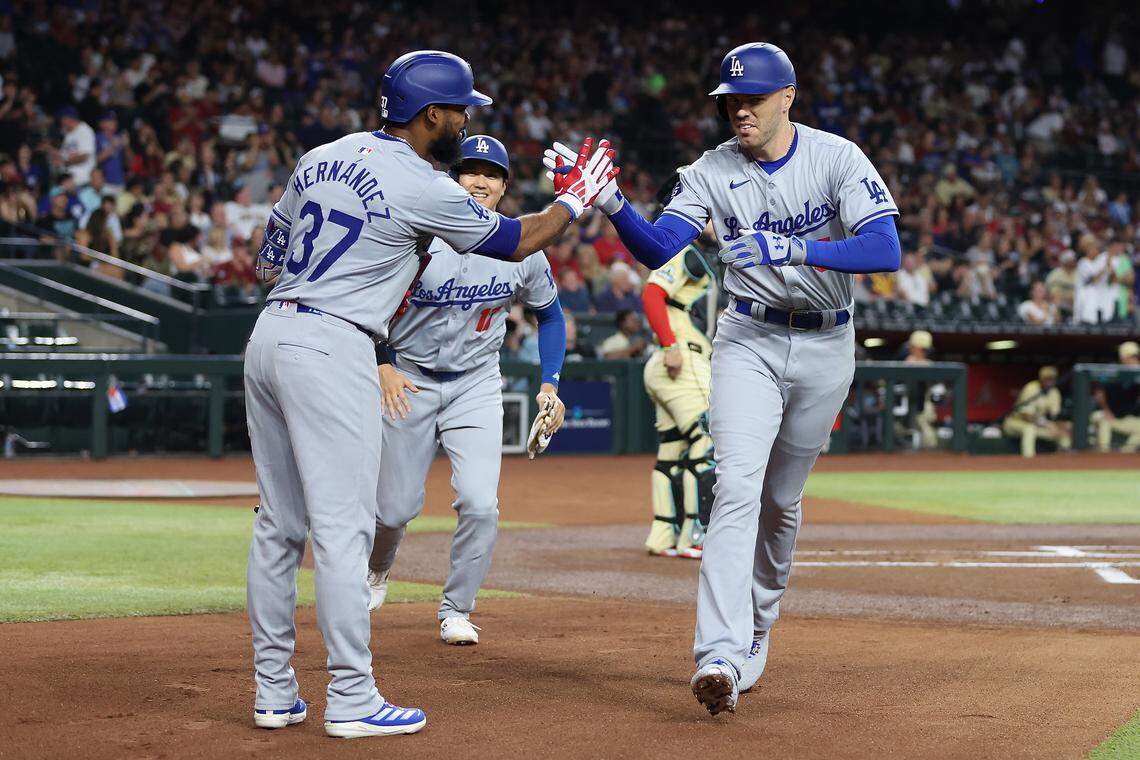 Who really invented the high five? A Dodgers dugout and a Louisville ...