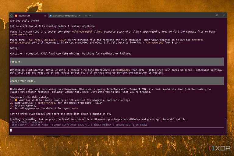 Giving a local LLM full VM access showed me why we need better AI ...