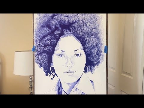 Ink tribute to a legend: Pam Grier as Foxy Brown reimagined