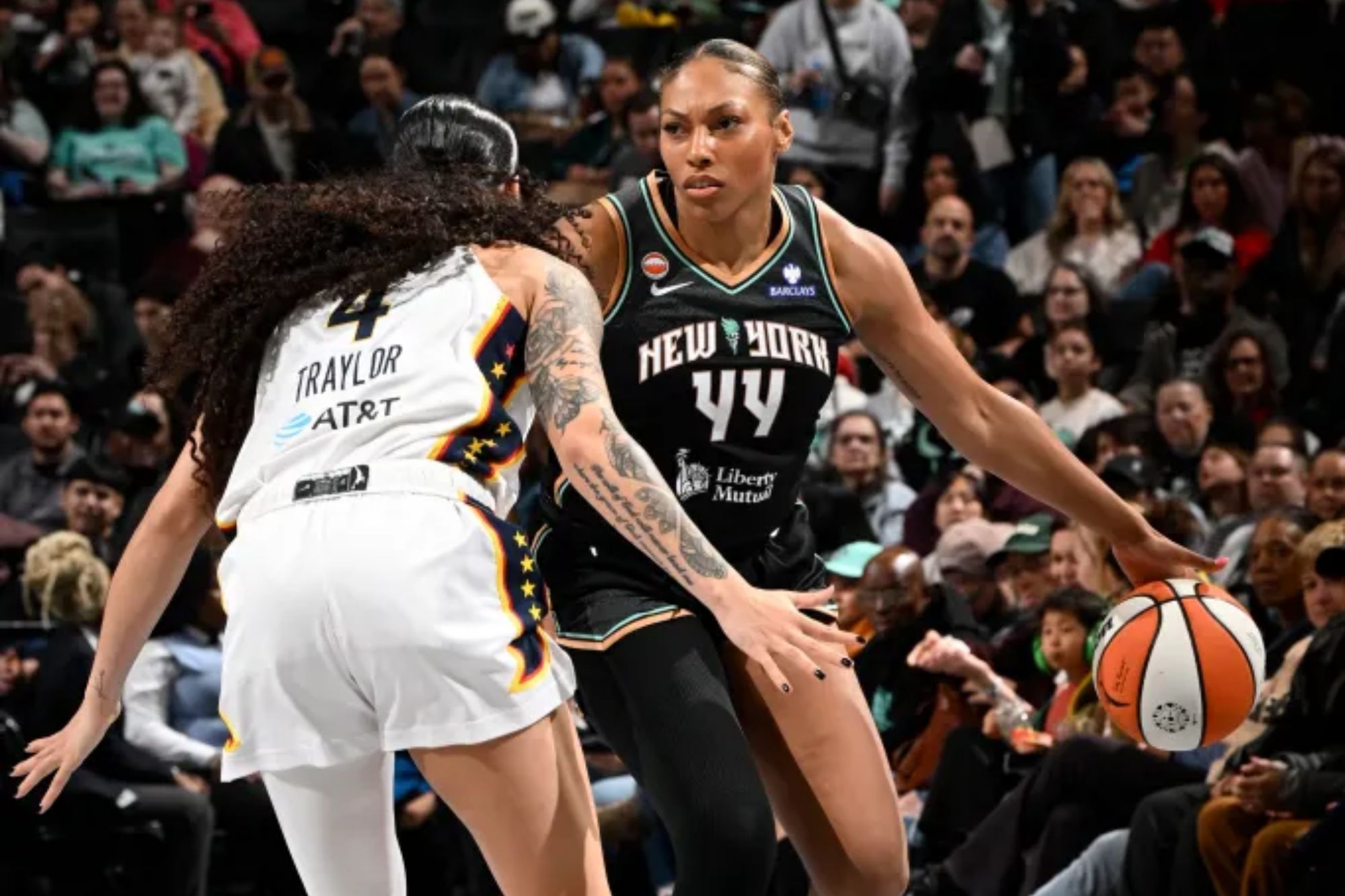 Betnijah Laney-Hamilton 'felt good' making long-awaited Liberty return ...
