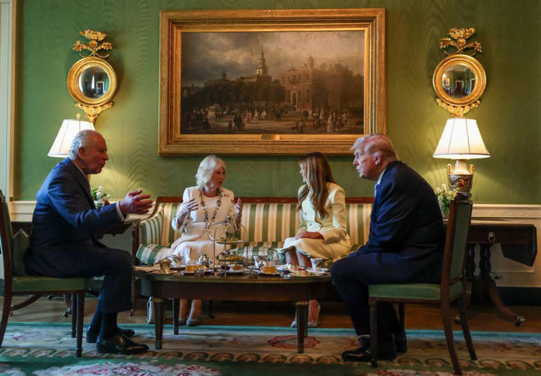 Donald Trump had a chilling warning for King Charles moments after ...